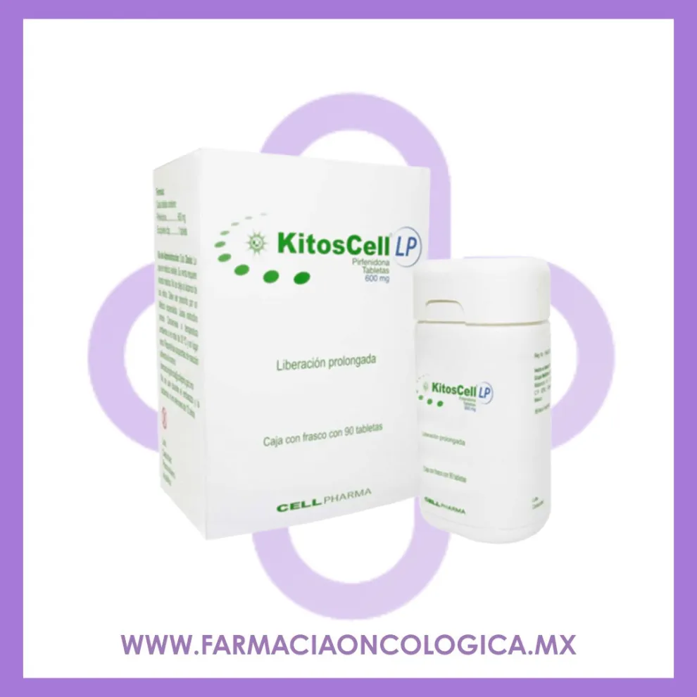 Kitoscell pirfenidona LP 600 mg Oral 90 Tabs Cell Pharma - Farmacia ...
