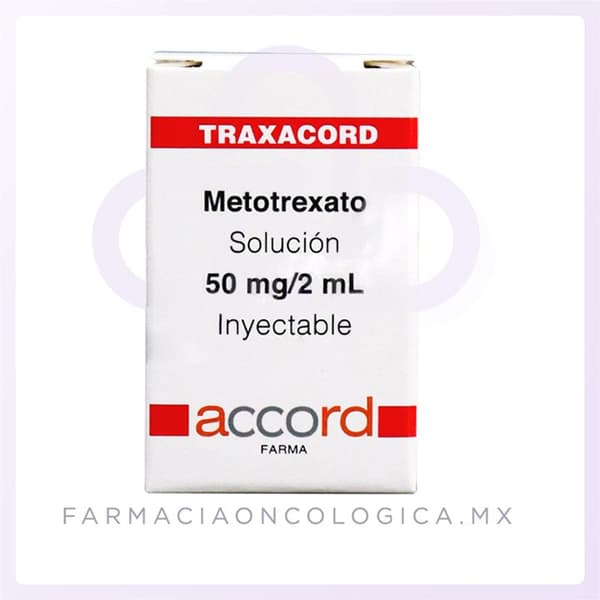 Traxacord Metotrexato 50mg/2 mL solución inyectable. Accord - Farmacia ...