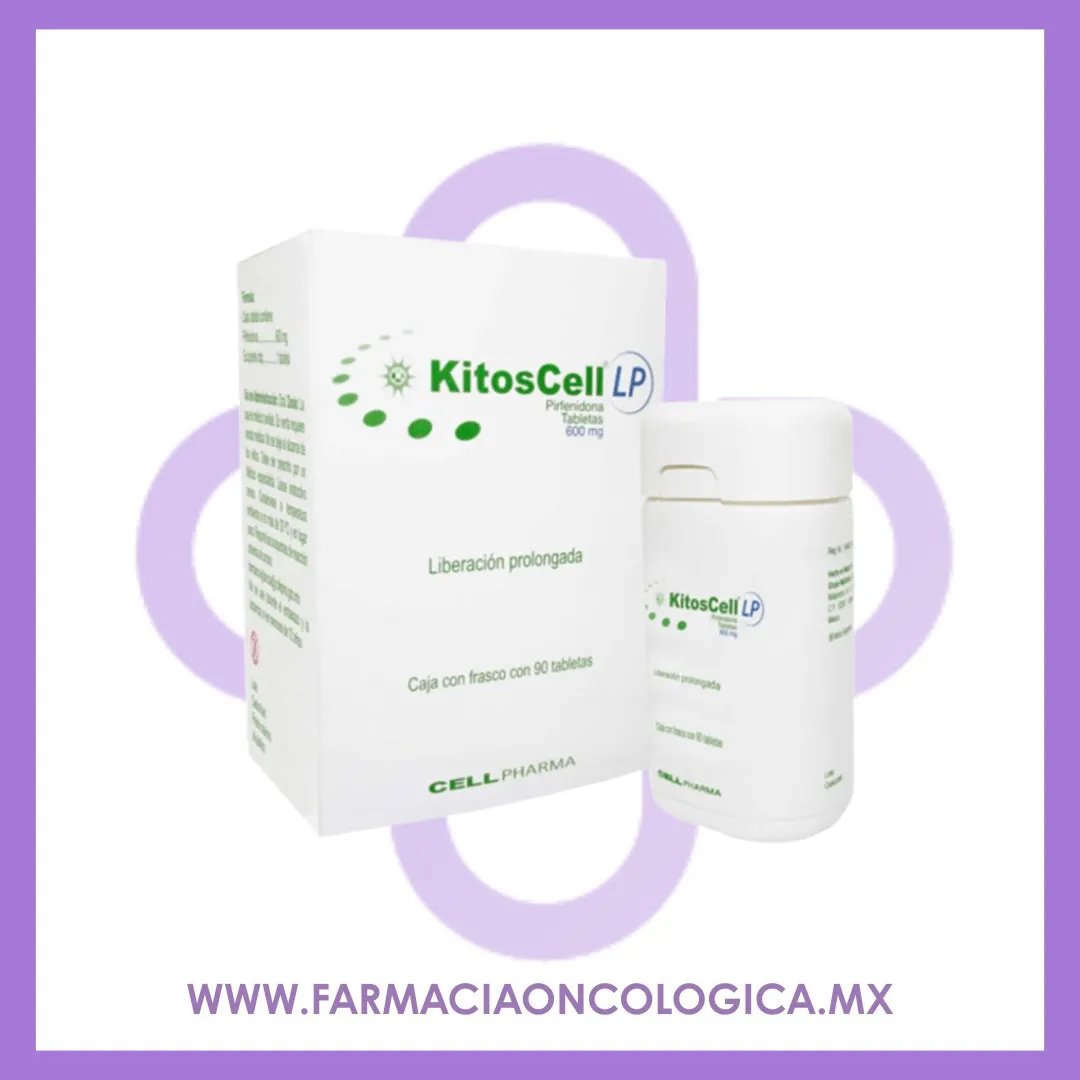 Kitoscell pirfenidona LP 600 mg Oral 90 Tabs Cell Pharma - Farmacia ...